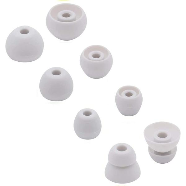 ◆商品名はコチラ：A-Focus イヤーピース イヤーチップ Beat s Flex イヤホン 用 シリコン製 4サイズ 4ペア スモークグレー（Flex L ◆商品情報：・【パッケージ内容物】イヤーピース　4ペア　（L／M／S／ダブルフラ...