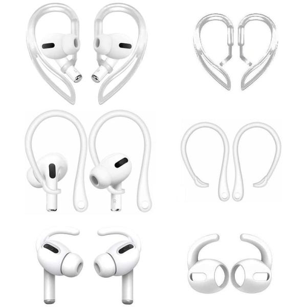 ◆商品名はコチラ：A-Focus AirPodsPro第2世代用イヤーフック 3種類 3ペア 落ち防止 ズレ解消 紛失防止 Air-Pods Pro 2対応  ◆商品情報：・AirPodsPro第2世代用イヤーフック3種類です。・全てのアク...