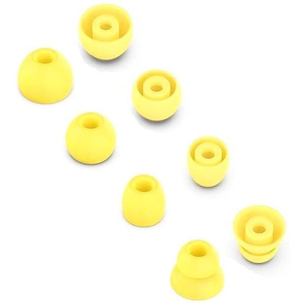 ◆商品名はコチラ：A-Focus イヤーピース イヤーチップ Beat s Flex イヤホン 用 シリコン製 4サイズ 4ペア ユズイエロー（Flex Ye ◆商品情報：・【パッケージ内容物】イヤーピース　4ペア　（L／M／S／ダブルフラ...