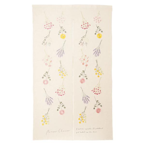 今っぽいインテリアにぴったりの大型のれん。壁一面にお花を飾ったような華やかさ♪空間の間仕切りや目隠し、インテリアのアクセントにどうぞ。棒は付属しませんので、お手持ちののれん棒やポール・突っ張り棒に通してご使用ください。Bonee Chanc...