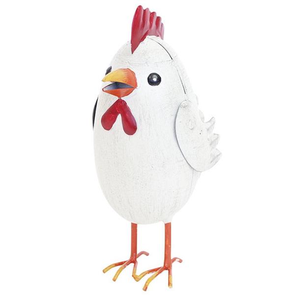 【サイズ】幅8×奥行13×高さ19cm【素材】ブリキ【原産国】中国※色、形、サイズ等個体差がありますのであらかじめご了承ください。※手作り品のため塗装ムラ、表面の歪み、凹み、欠け等がある場合がございます。手作り品の個性としてご了承ください。...