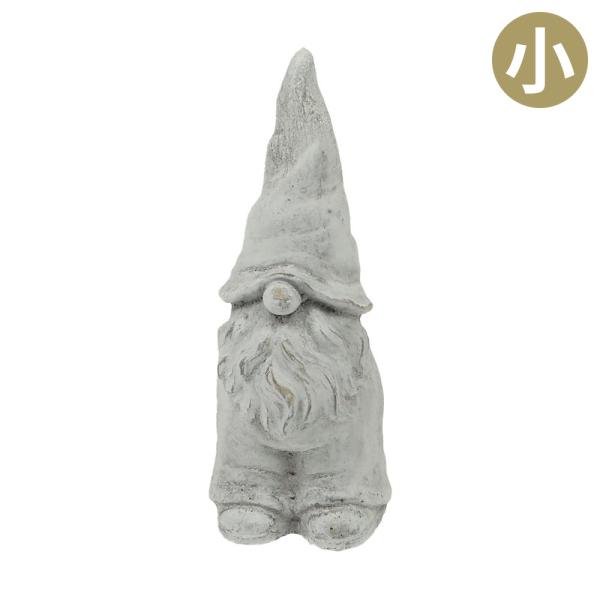 【サイズ】約幅7×奥行6×高さ18.5cm【素材】セメント【原産国】中国※色、形、サイズ等個体差がありますのであらかじめご了承ください。※アンティーク調仕上げです。塗装はげ、かすれ、傷、欠けのような箇所は風合いを出すための加工であり、不具合...