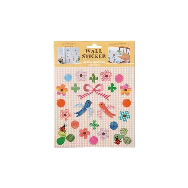 【素材】PVC（ポリ塩化ビニール）【パッケージサイズ】190×250mm【ウォールステッカー ミニ ハートバード】ウォールシール かわいい 子供部屋 おしゃれ※梱包サイズ軽減のため、パッケージを開封の上、厚紙を抜いた状態で筒型ケースに入れて...