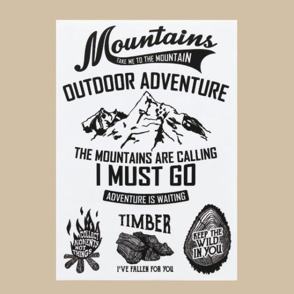 【パッケージサイズ】210×320mm【素材】PVC（ポリ塩化ビニール）ウォールシール 壁紙シール モノトーン おしゃれ おうちカフェ