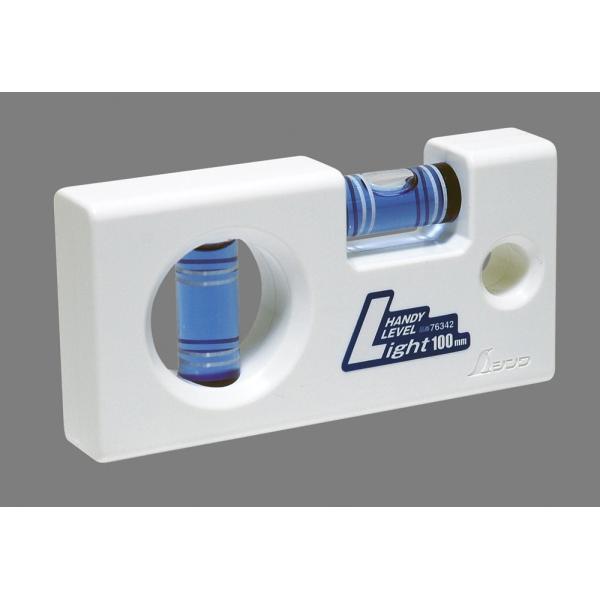 水平・垂直の確認で使用するレベル超軽量　持ち運びに便利【機能】大型気泡管で見やすいです。軽量で持ち運びに便利です。視認性の良い気泡管です。吊り下げ穴付きです。【仕様】■精度：±2.5mm/m＝±0.1432°以内■感度：0.5mm/m＝0....