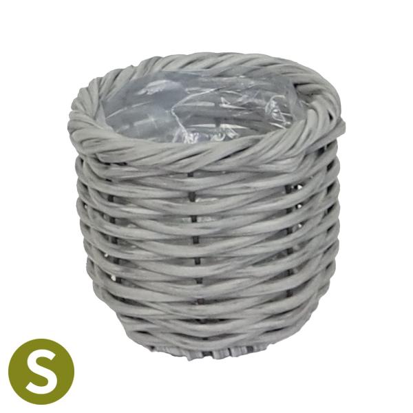 【サイズ】約直径13.5×高さ13cm【素材】ポリプロピレン・ワイヤー【原産国】中国※色、形、サイズ等個体差がありますのであらかじめご了承ください。※製造工程上、記載のサイズとは異なる場合がございます。良品の範囲内としてご理解の上お買い求め...