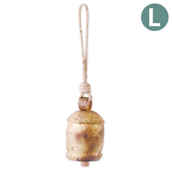【サイズ】幅6.5×奥行6×高さ26(11)cm【素材】アイアン・ジュート【原産国】インド※入荷時期により、ベルの音色・ひもの長さが異なる場合がございます。※入荷時期および個体によって色、柄、サイズ、形状が多少異なる場合がございます。おしゃ...