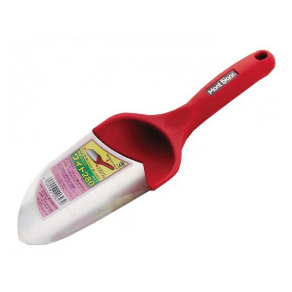 【コンセプト】従来の移植スコップでは固い土を掘り起こす際、首の部分がよく折れてしまうという欠点があり、それを解消する丈夫な商品として開発されました。【特長】●移植スコップワイド280は、ブレードの幅が広く沢山の土がすくえるため、特にやわらか...