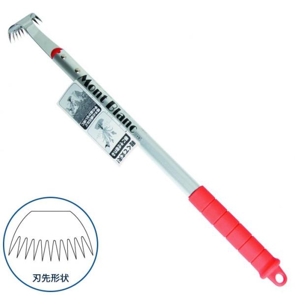 【特長】●従来の草取りでは取りにくかった、花を咲かせ種子をつける前の小さな雑草が根から引き抜くことが出来ます。●フック型の形状により、土に入りやすく、軽い力で雑草の根を引っ掛けて抜くことができます。●庭を掘り返したり削ったりすることなく、手...