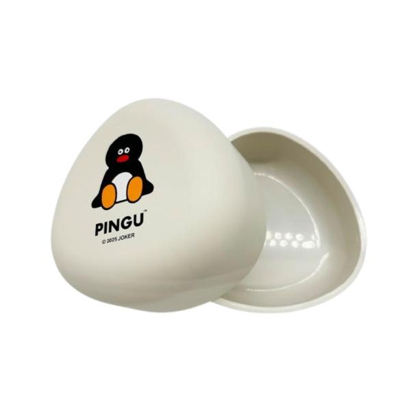 【キャラクター/グッズ/アニメ/ランチボックス/弁当】PINGUからおにぎりケースが登場☆●本体サイズ：縦98×横98×厚み62mm●容量：150mlキーワード：ロータスウィング