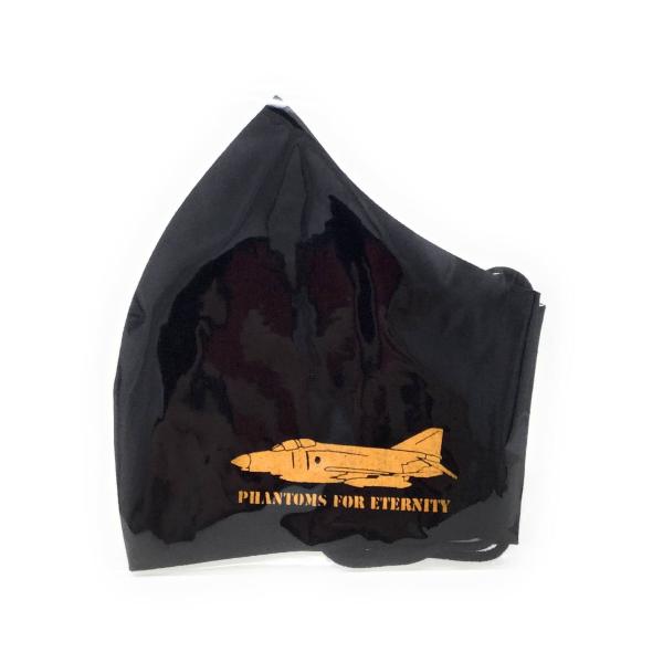 【自衛隊/キャラクター/グッズ/衛生用品/フェイスシールド】航空自衛隊のマスクが登場☆ファントムのイラスト入り♪●サイズ：約縦120×横幅200mm●日本製