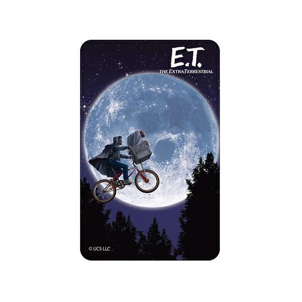 【キャラクター/グッズ/アニメ/ステッカー/シール/飾り】なつかしの映画「E.T.」のステッカーが登場☆見る角度によって絵柄が変化する、どこか懐かしいレンチキュラー印刷を使用した「まじかる百貨店」シリーズのステッカーです。●サイズ：86×5...