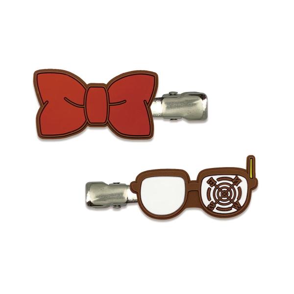 【キャラクター/グッズ/アニメ】名探偵コナンから前髪クリップが登場☆●パッケージサイズ：縦125×横80mm●素材：PVC/鉄キーワード：トーシンパック