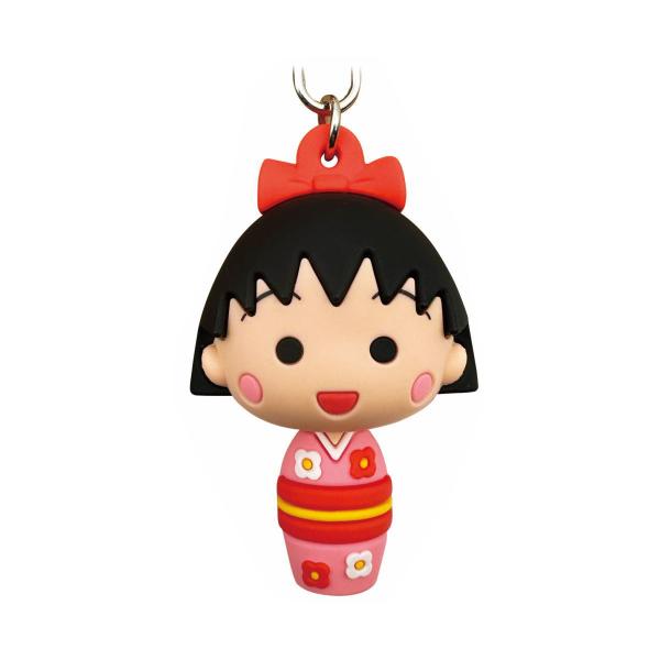 【キャラクター/グッズ/アニメ/さくらももこ】ちびまる子ちゃんからキーホルダーが登場☆●サイズ：約縦54×横35×厚み30mm●素材：PVC　キーワード：トーシンパック