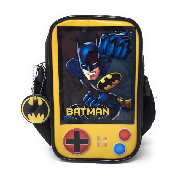 【マーベル/キャラクター/グッズ/カバン/肩掛け/子ども/キッズ】バットマンからショルダーバッグが登場☆ ちょっとしたお出かけに便利な小さなバッグです。●サイズ：約H180×W115×D50mm※こちらは海外輸入品のため、多少の傷・汚れ・糸...