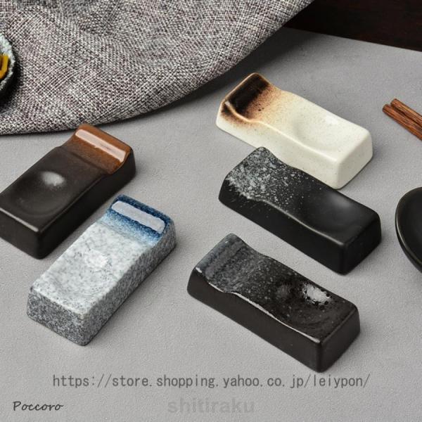 商品の説明商品名：箸置きサイズ：サイズA=7.5*2*3.5cm（5個入り）。具体的な製品とサイズは画像の説明を見てください。素材・材質：セラミック製。注意：製品は箸置きに限り、他の撮影物品は含まれていません！【癒やし系】箸置きを使えば、箸...