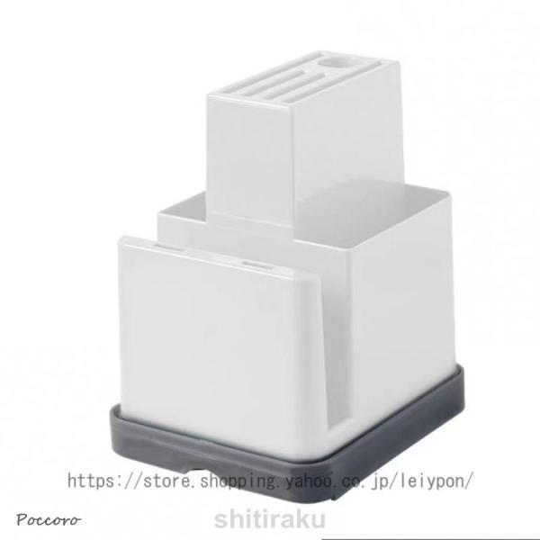 【商品仕様】箸立て 包丁スタンドキッチンに馴染むシンプルデザイン食卓をオシャレに演出してくれるキッチンアイテムです 製品：A=約16*13.5*18cm。具体的な製品とサイズは画像の説明を見てください。材質：ABS製。注意：製品は箸立て/包...