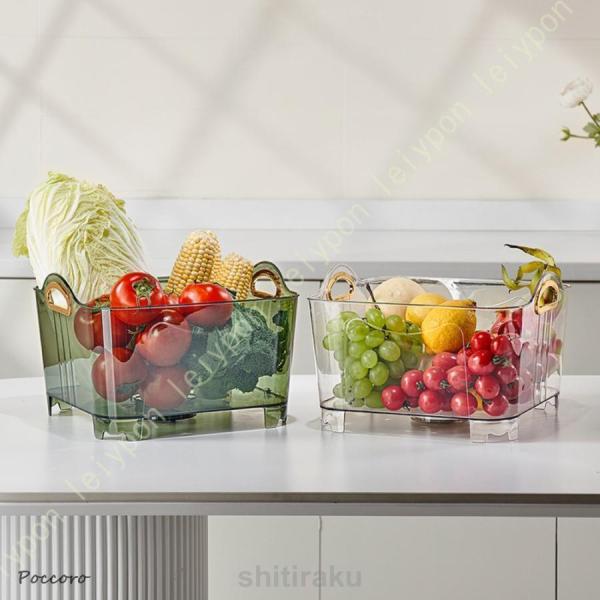 商品の説明サイズ：サイズA=27.5*26.5*18.5cm。材質：PET/ABS。製品は収納棚のみで、食器は含まれていません。大容量収納：ボウル、お皿、お箸、フォーク、カップなどのキッチン用品を収納できます。設計：場所を取らないスリム設計...