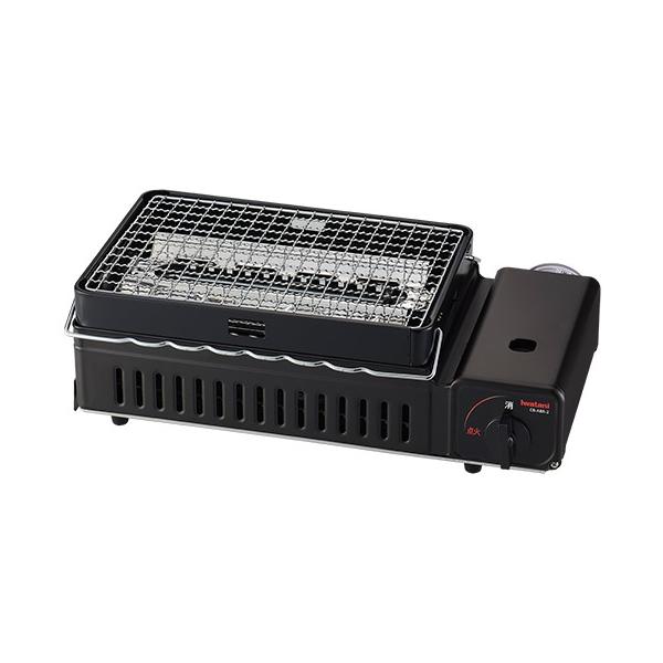 ●直火を使わず、赤熱させた輻射板の熱で焼くので、ムラなくおいしく焼けます。●強火から弱火まで無段階に火力調節がOK。●魚介類やお肉、野菜に干物にお餅まで。いろんな食材を炙って楽しめます。　【商品詳細】カラー：マットブラック サイズ：幅409...