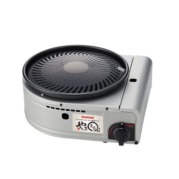 ●プレートの温度を高温化させない構造で脂の煙火を抑える。●脂を炎に落とさない構造で煙を出さない。●本体上部はフッ素加工でお手入れが簡単。　【商品詳細】カラー：シルバー＆ブラック サイズ：幅303×奥行278×高さ149mm 重量：2.0kg...