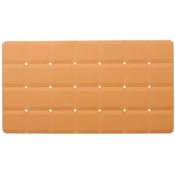 吸盤のないフラットタイプのバスマット品番 YM03サイズ 幅380 × 奥行700mm重量 1.2kg材質 天然ゴム