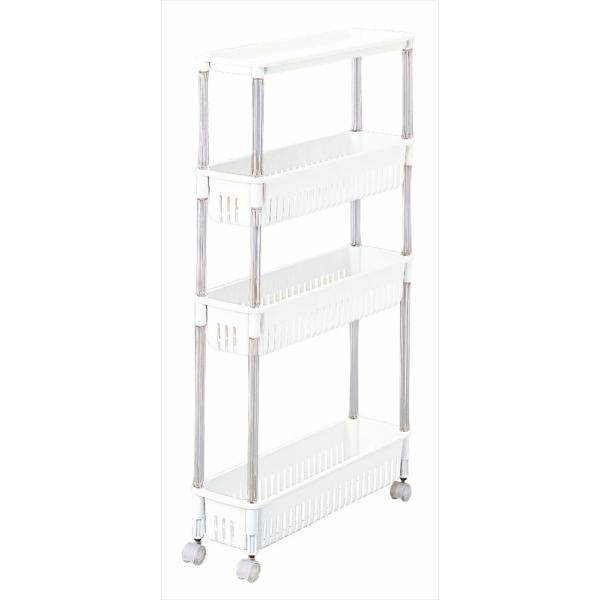 ●組み立て簡単設置場所色々使えるマルチワゴンルーチェワゴン TPW-1231  OW●2Lのペットボトルが入ります。●天板付きで物を置くのにも便利。商品詳細カラー オフホワイトJANコード 4973230409898サイズ 約幅15.2×奥...