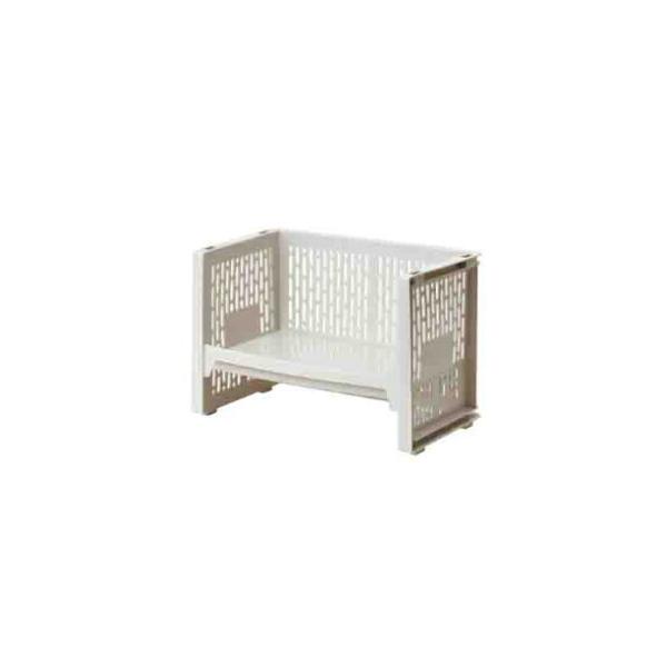 積重ね収納●積み重ね収納に便利●リビング、キッチン、サニタリー、クローゼットなど使用用途に合わせ、様々な場所で使用できる多目的ラック●同商品だけでなく、EラックM・Lと積み重ねて使用できます。●耐荷重4kg【原材料】ポリプロピレン【規格概要...