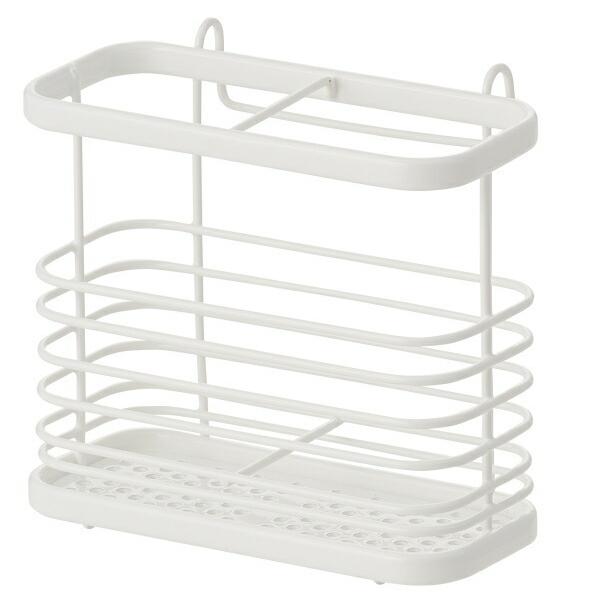 大理石調シンクトップのキッチンに馴染むホワイトカラーサイズ D66×W115×H109mmカラー ホワイト材質 本体＝鉄（樹脂コーティング）