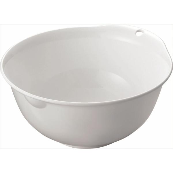 ●銀イオンの抗菌力で表面の細菌の繁殖を防ぎますＮポゼボウル21  WH●サッと使え、美しいキッチン環境視線が気になるオープンなキッチンに、美しく映える商品詳細カラー ホワイトJANコード 4974908432293サイズ 幅20.5×奥行2...