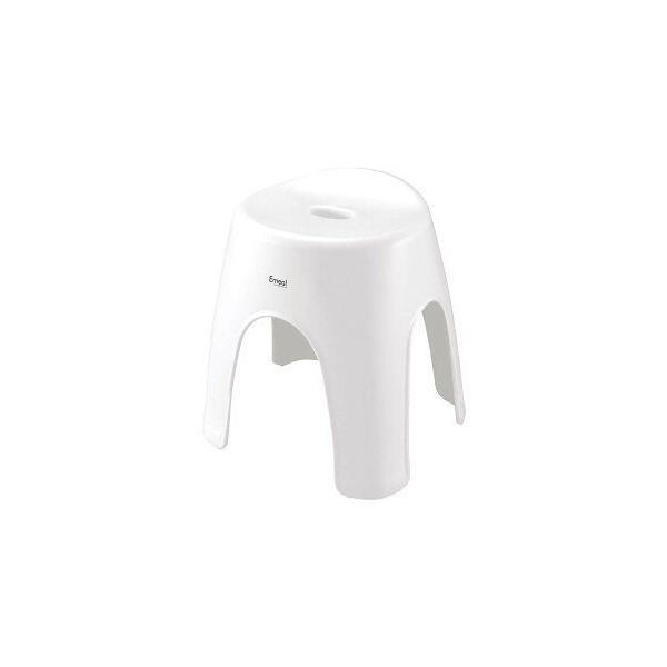 アーチ型で通気性がある風呂椅子サイズ 約奥行31.5×幅36.5×高さ38cmカラー ホワイト材質 本体=ポリプロピレンスベリ止め=ポリエチレン重量 1.3kg仕様 Ag抗菌浴槽に掛けられるので乾きやすい