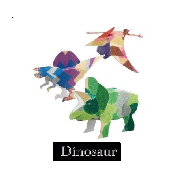 段ボールエッグの恐竜組立てキット　スピノサウルス　トリケラトプス　プテラノドン　hacomo egg 　プレゼント　お家学習　お届け方法ゆうパケットメール便で5個迄ブランド名　hacomo  生産地日本　素材G/F 白x白　印刷あり　サイズ...