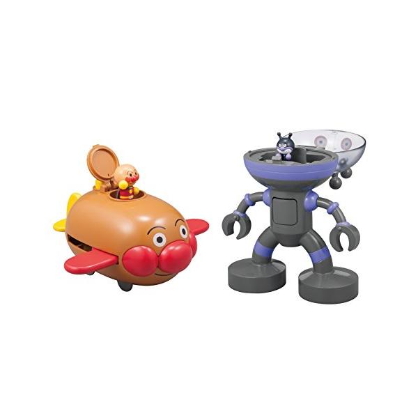 とびだせアンパンマンごうvsだだんだん・マルチカラー 225×190×120ｍｍ ・ミュージアムシリーズのアンパンマンごうとだだんだんの人形セットです。 大きなだだんだんをやっつけろダイナミックなアクションギミック搭載で付属のあそべるシート...