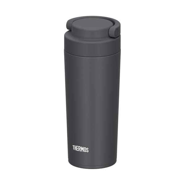 ・JOV-421 SMB・スモークブラック420 ml・キャリーハンドル付きケータイタンブラーがカラーリニューアル・本体サイズ(約):幅7.5×奥行7.5×高さ19.5cm、本体重量(約):300g、容量:420ml・生産国:中国・保温効力...