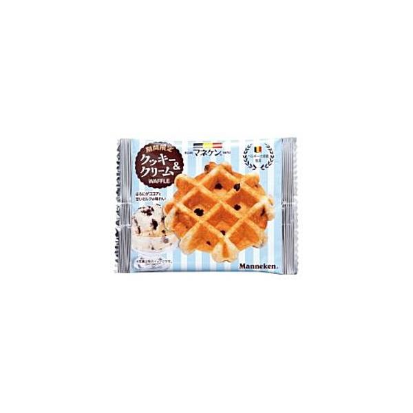 6個入×20箱まで送料同じまで送料同じ■メーカー:ローゼン■1個あたり(税別):108円■賞味期限:（メーカー製造日より）45日■アイスクリームの定番「クッキー＆クリーム」をイメージした夏限定のワッフル。バニラアイスクリーム風味の生地に北海...