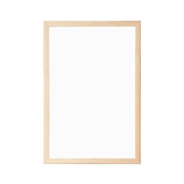 優しい色合いの天然木フレームです。シンプルで使いやすい、壁掛けのできるボードです。 生産国:中国 素材・材質:フレーム:天然木 PVC貼り盤面:スチール芯材:段ボール 商品サイズ:本体寸法:W320×H470×D14(mm)、有効盤面寸法:...