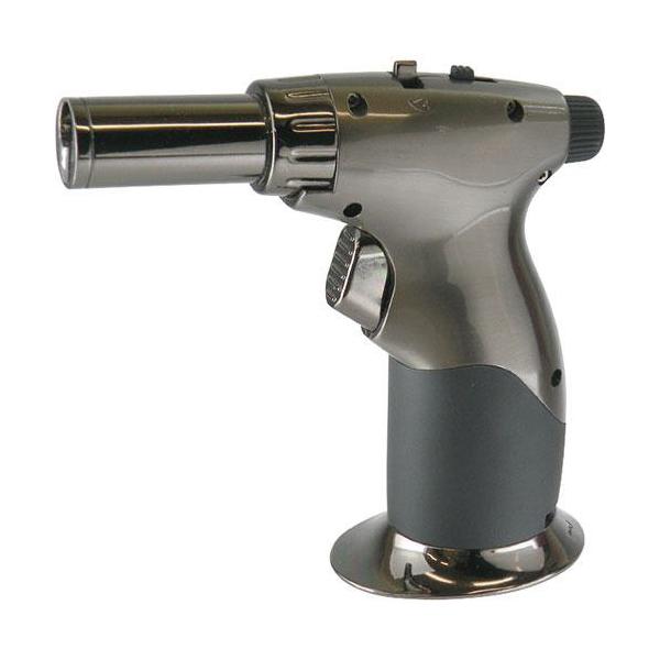 各種ホビー、銀細工、キャンプ、花火、焦げ目つけなど、手軽に使えて様々なシーンで活躍してくれるバーナーです。 生産国:中国 素材・材質:本体:亜鉛ダイキャストグリップ:ラバー塗装 商品サイズ:W104×H125×T40mm 重量:213g 仕...