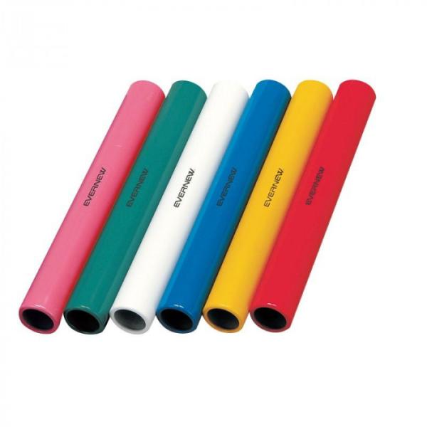 馴染みのあるアルミバトンです。 生産国:日本 素材・材質:アルミ 商品サイズ:直径3.9×長さ29.5cm 重量:80g/本 セット内容:6色組(白・赤・ピンク・黄・緑・青)、ケース　※サプライヤー直送品　　