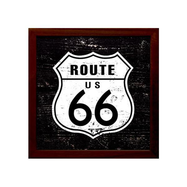 ヴィンテージ感がおしゃれなサインフレームです。 生産国:日本 素材・材質:MDF(化粧フィルム)・キャンバス 商品サイズ:W220×H220×D20mm 仕様:壁掛け・卓上両用フレームスタンド・説明書付き　※サプライヤー直送品　