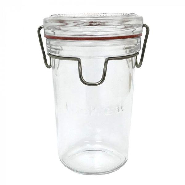 小物や調味料を入れてお使いいただけます。蓋が取り外し可能なので、食卓へサーブする時も使いやすいです。 生産国:イタリア 素材・材質:フタ・本体/ソーダガラスパッキン/天然ゴムフレーム/スチール 商品サイズ:最大幅:99mm、口部:84mm、...