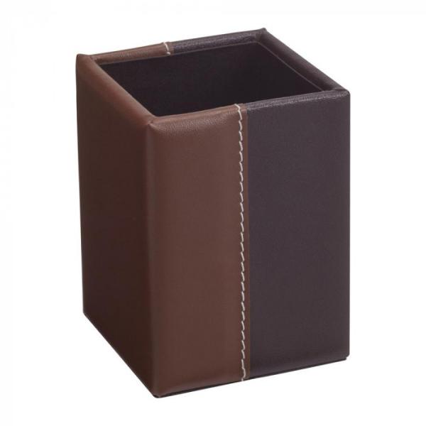 ツートンカラーのメガネスタンドです。 生産国:中国 素材・材質:合板、合皮 商品サイズ:内寸:W50×D50×H85mm 重量:90g 仕様:内貼り:ブラック　※サプライヤー直送品　　