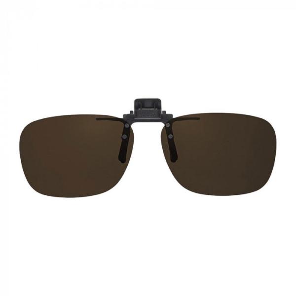 メタル枠にもセル枠にも、ブリッジ部にワンタッチで取り付けられる軽量アルミクリップを採用。 生産国:アメリカ 商品サイズ:全長131×全高52mm 重量:10.8g 仕様:レンズ(片眼):左右59×天地41mm偏光レンズUVカット率:99%可...