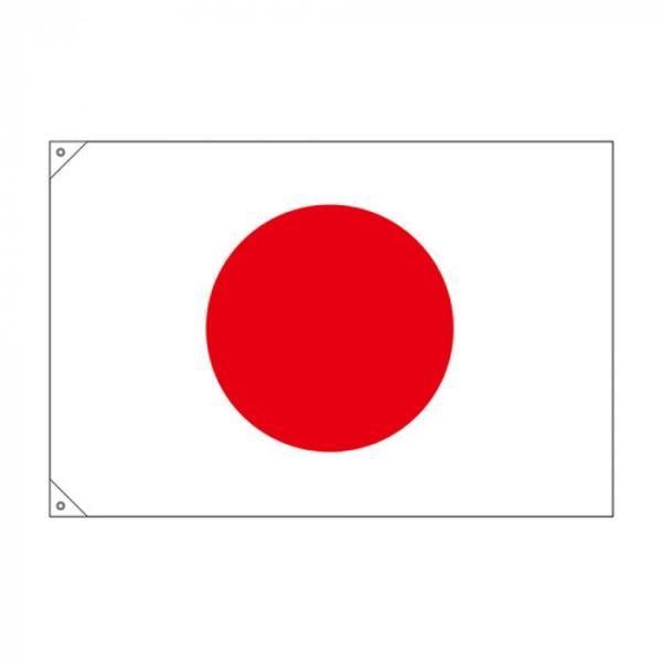 各国の宣伝におすすめです。 生産国:中国 素材・材質:ポンジ 商品サイズ:W1050mm×H700mm 仕様:左部2箇所レザーハトメ加工　※サプライヤー直送品　　