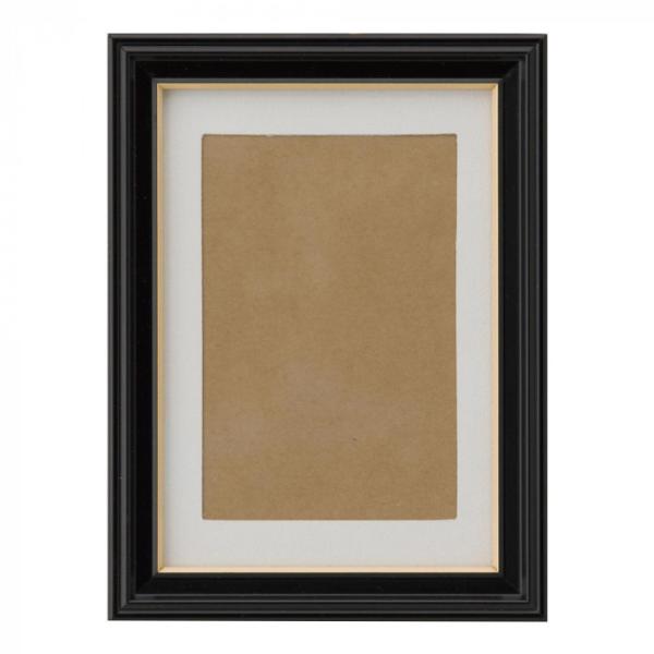 シンプルなデザインの肖像額です。 生産国:日本 素材・材質:フレーム:木製 商品サイズ:収納寸法:106×150mm、窓ヌキ寸法:75×114mm(L対応)　※サプライヤー直送品　　