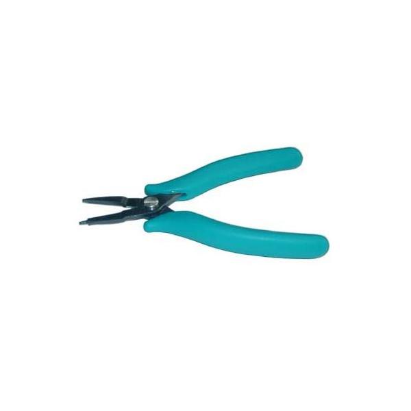 片側が丸くワイヤー加工に適したペンチです。 生産国:日本 商品サイズ:140mm　※サプライヤー直送品　　