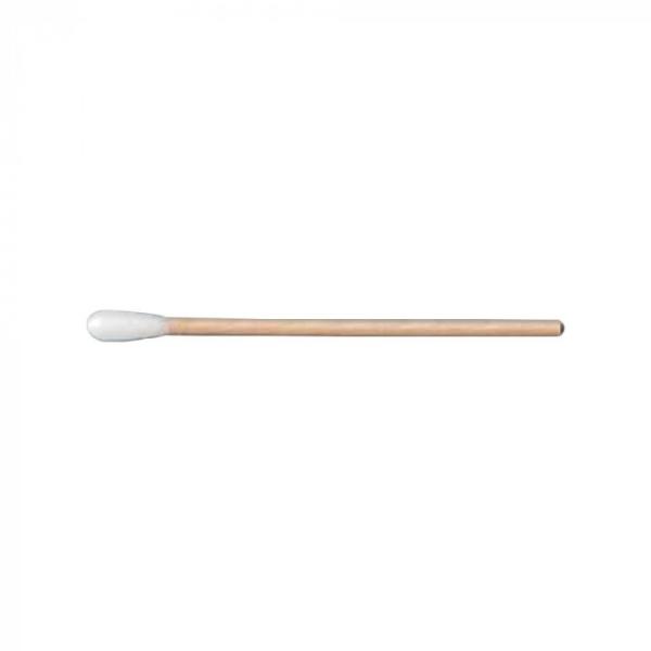 衛生的な医療用滅菌綿棒です。 生産国:日本 商品サイズ:木軸長さ7.5cm 内容量:1本入×300袋 仕様:片綿 使用期限:製造日より1080日　※サプライヤー直送品　　