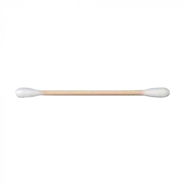 衛生的な医療用滅菌綿棒です。 生産国:日本 商品サイズ:木軸長さ7.5cm 内容量:1本入×300袋 仕様:両綿 使用期限:製造日より1080日　※サプライヤー直送品　　