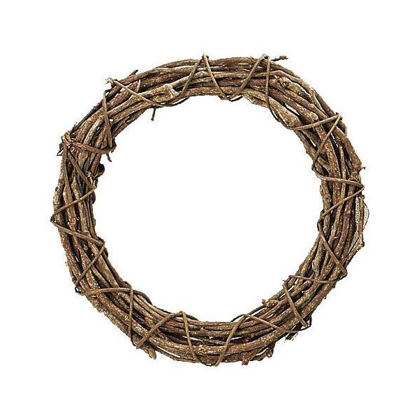 シンプルな土籐を使用したリースです。ドライフラワーやオーナメントなどを組み合わせてアレンジするのもおすすめです。 生産国:中国 素材・材質:土籐 商品サイズ:φ35cm　※サプライヤー直送品　　