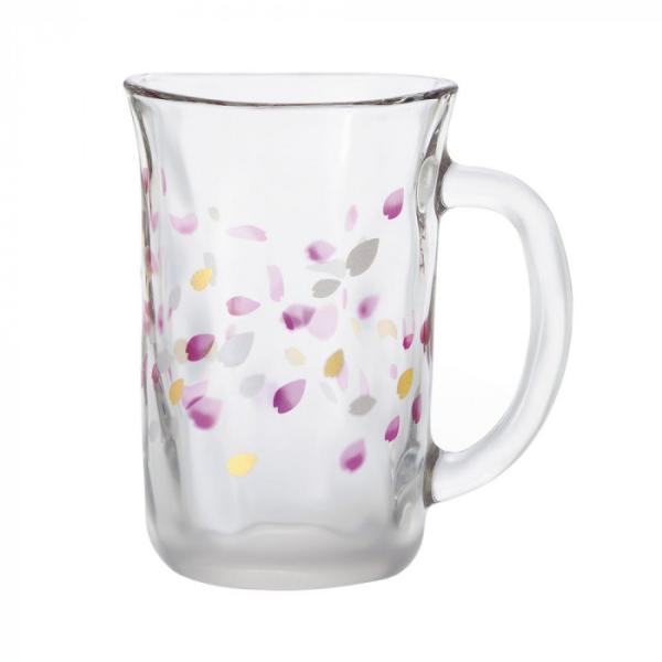 とっても可愛いビアジョッキです。 生産国:日本 素材・材質:ソーダガラス 商品サイズ:約11×8.2×12cm 仕様:食器洗浄機使用不可電子レンジ使用不可容量:310ml　※サプライヤー直送品　　