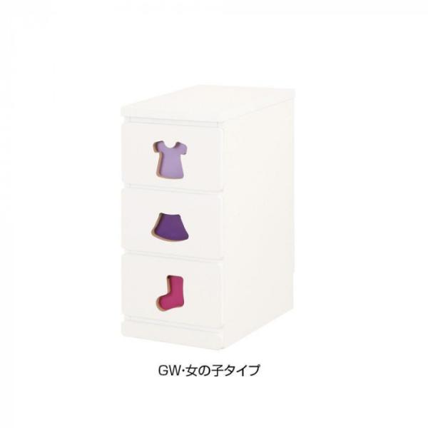 お子さまが楽しみながらおかたづけできるチェストです。引き出しのマークで、どこに収納すべきかが分かり、お子さまが自発的におかたづけ、着替えができるようトレーニングできます。マークには、色紙や写真を挟む事ができ、オリジナルチェストが作れます。 ...