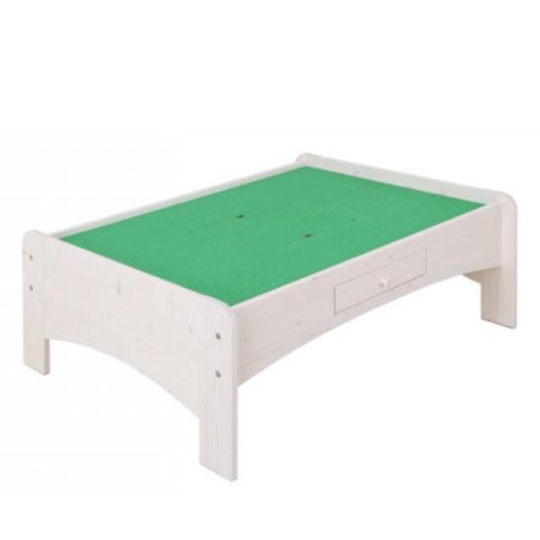 天然木パイン材をふんだんに使った暖かい外観がステキな子供用キッズ家具です。 生産国:ベトナム 素材・材質:パイン材(ラッカー塗装)プリント紙化粧繊維板合板単板積層材(無塗装)不織布 商品サイズ:幅120×奥行91.6×高さ45cm 重量:2...